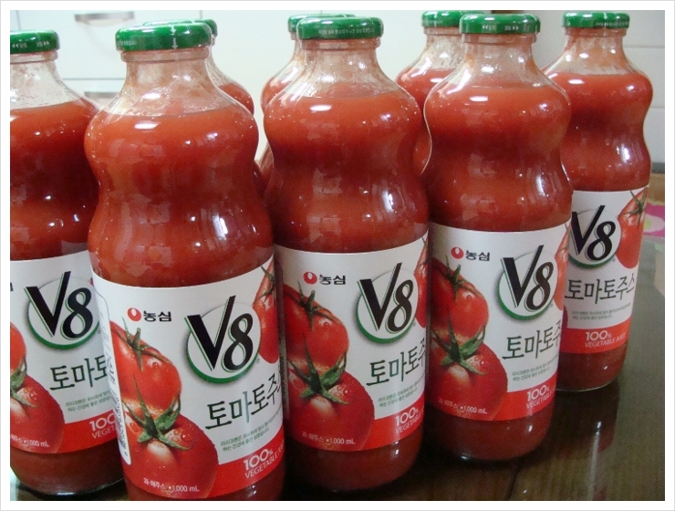 V8 토마토쥬스v8 야채쥬스가 저희집에도 도착했어요 네이버 블로그