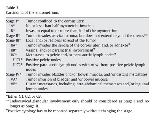[의학멘토링] 부인과 암의 병기 - Revised 2009 FIGO Staging : 네이버 블로그