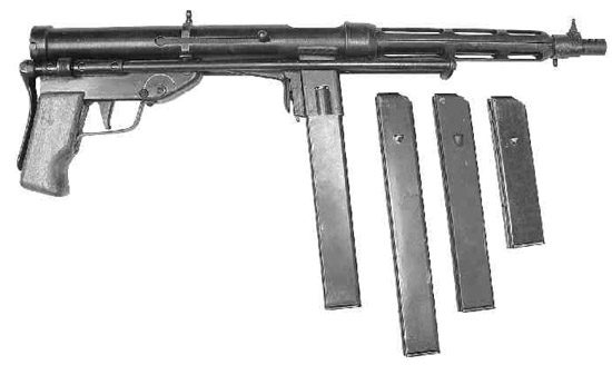 이탈리아군 TZ-45 기관단총 : 네이버 블로그