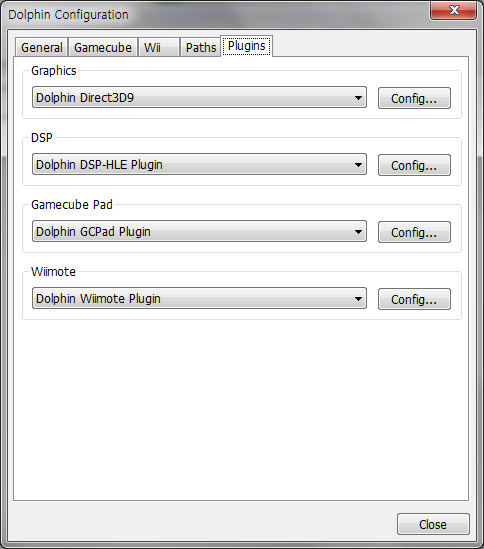 간단한 돌핀(Dolphin) 에뮬레이터 설정 (Plugins-DSP&INPUT DEVICE) : 네이버 블로그