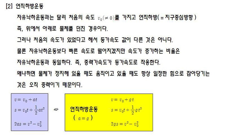 관성가속도작용반작용중력마찰력탄성력수직운동포물선운동 네이버 블로그