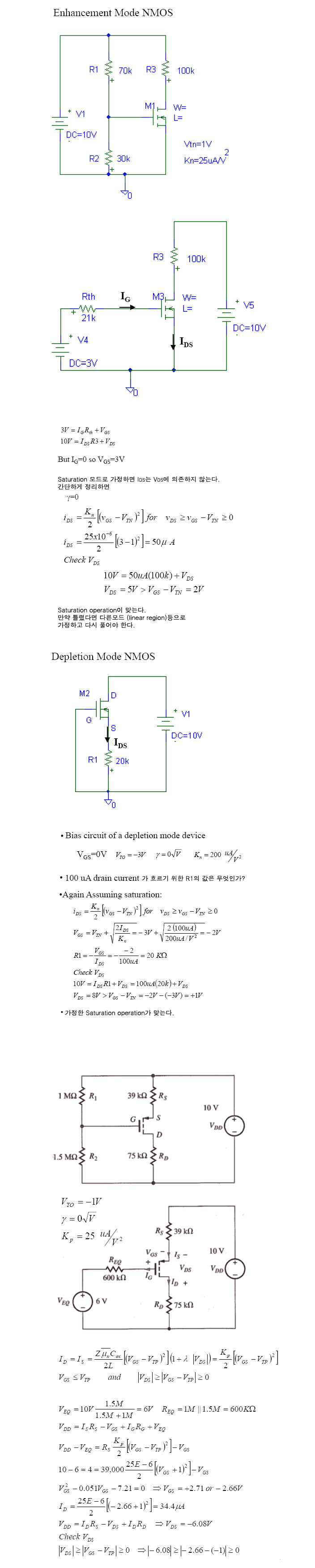 FET 특성 이해 그리고 해석 - JFET,MOSFET : 네이버 블로그
