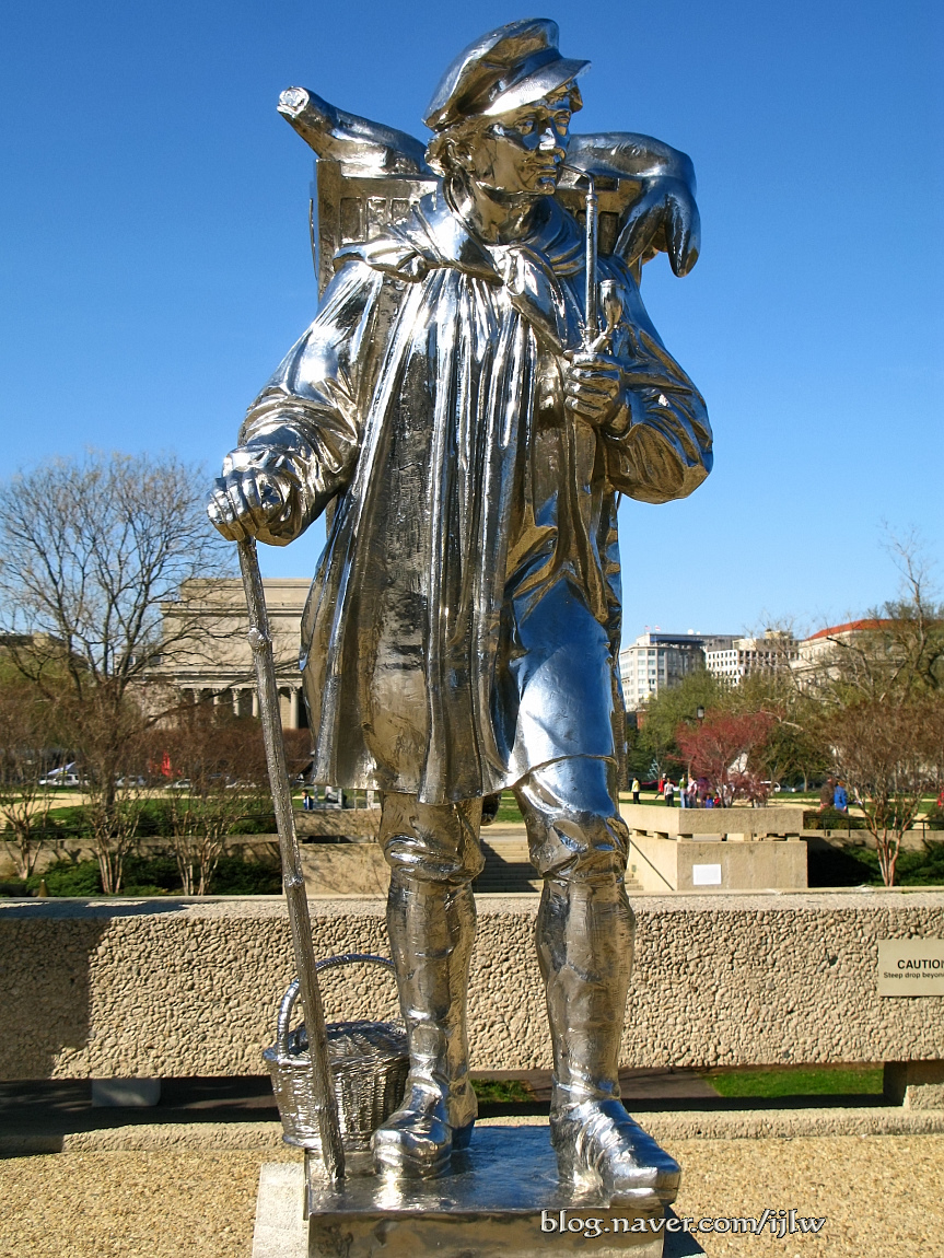 허쉬혼 박물관과 조각공원 3 제프 쿤스 Jeff Koons 로댕 칼레의 시민 Hirshhorn Museum And