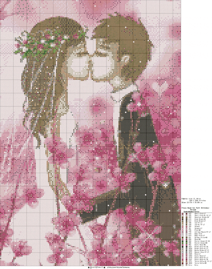 키스_ 십자수도안 : 네이버 블로그