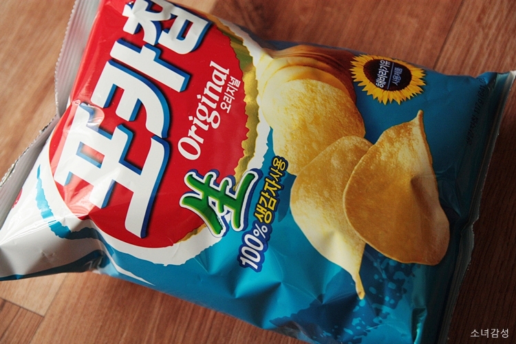 생감자칩 오리온 포카칩♩오리지널 ♡ 네이버 블로그
