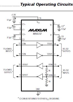 MAX3232 사용하기 : 네이버 블로그