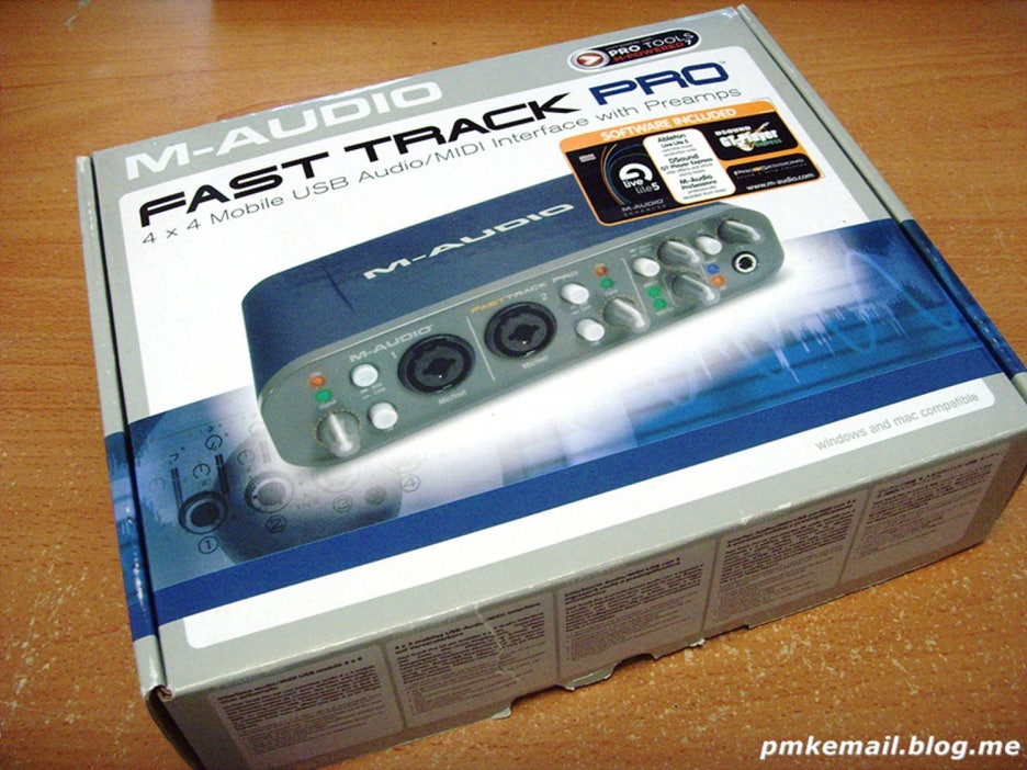 엠오디오 M-Audio - 패스트 트랙 프로 Fast Track Pro : 네이버 블로그