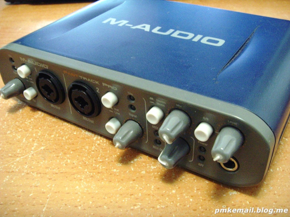 엠오디오 M-Audio - 패스트 트랙 프로 Fast Track Pro : 네이버 블로그