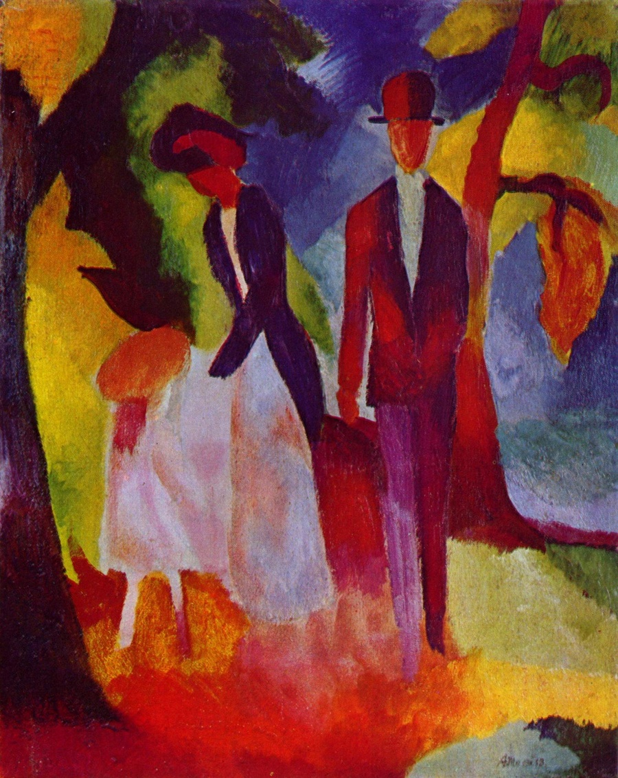 아우구스트 마케(August Macke) -표현주의 화가 : 네이버 블로그