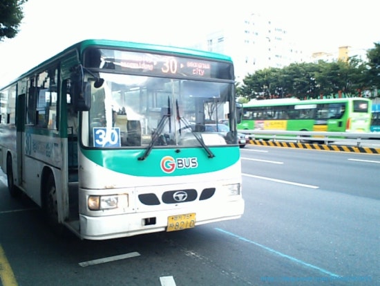 경기 하남 경기상운 30번 대우버스 BS090 로얄미디 NGV 2005년식[8210호] : 네이버 블로그