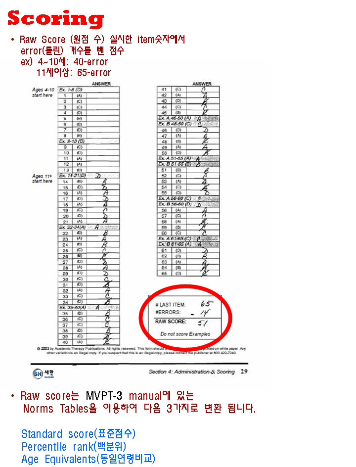 시지각 검사도구 > Motor-Free Visual Perception Test-MVPT-3 > 566752 >평가도구 >프레 ...