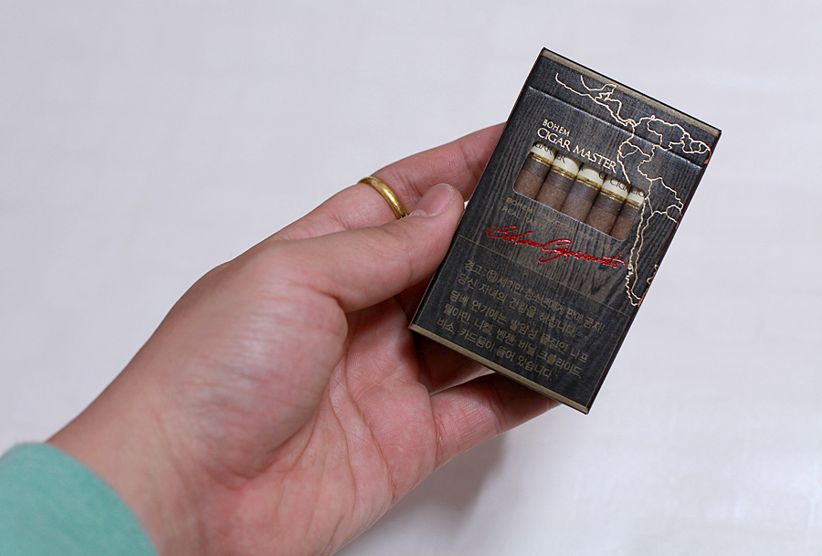 [KT&G] 다크초콜릿의 향을 느낄 수 있는, 쿠바산 시가엽이 함유된 보헴 시가마스터(BOHEM CIGAR MASTER)_ 보헴 ...