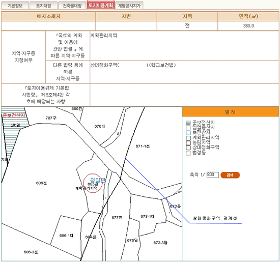 4 토지이용계획확인서와 지적도 보기 토지대장 임야대장 네이버 블로그
