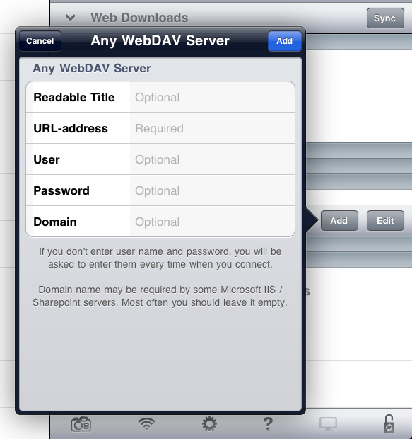 WebDAV 설정하기 : 네이버 블로그