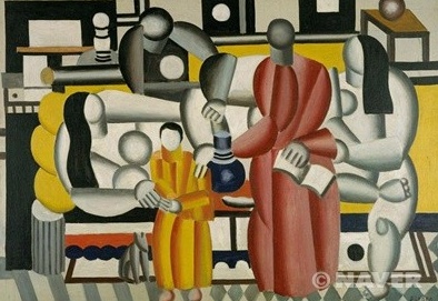 [명화보기] 그 만의 짙은 그림체를 가진 작가, 페르낭 레제 (Joseph Fernand Henri Leger) : 네이버 블로그