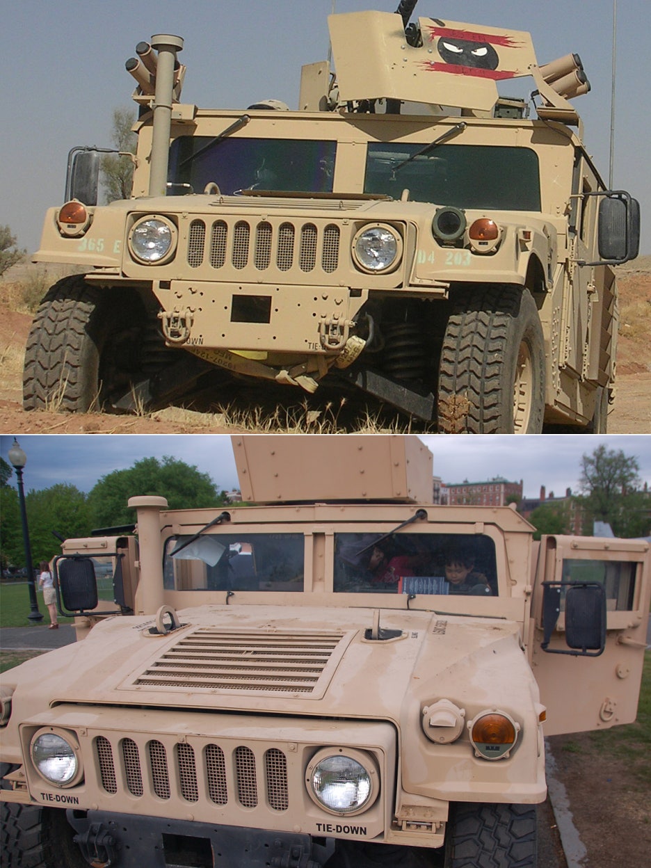 험비 M1114 vs. M1151 식별 포인트 : 네이버 블로그