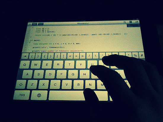 아이패드로 코딩하기 -결론- : 네이버 블로그