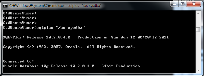 오라클 접속방법 + 계정생성 + 락 풀기 : 네이버 블로그