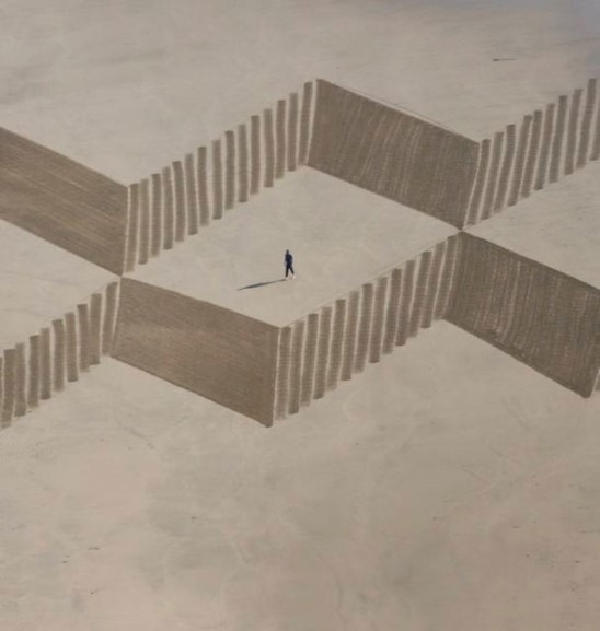 짐 데네반(Jim Denevan) - 랜드아트 예술가 : 네이버 블로그