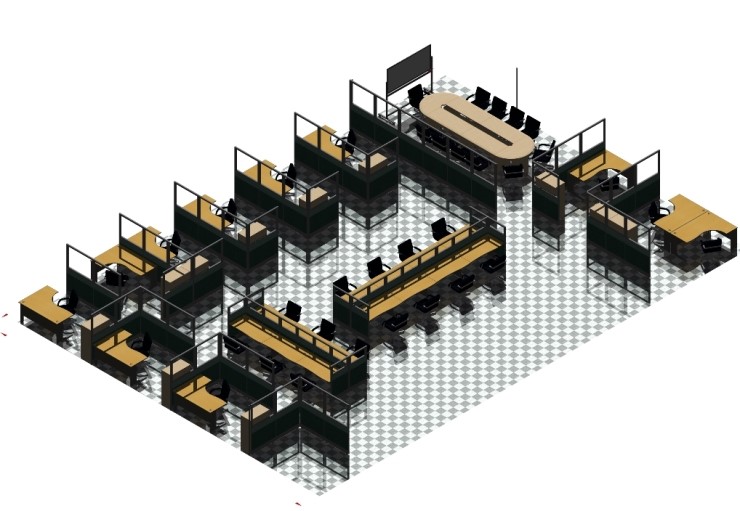 사무실 배치도 2 : 네이버 블로그