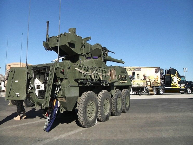 105mm M68A2 강선포를 장착한 M-1128 Stryker Mobile Gun System : 네이버 블로그