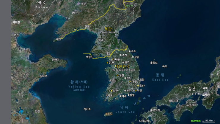 대한민국전도 (우리나라지도, 대한민국지도) : 네이버 블로그