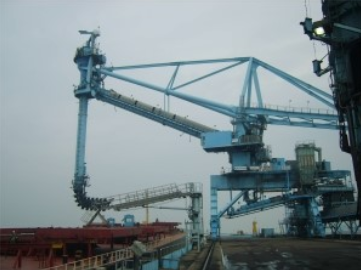 Crane, 크레인] CSU crane(Continuous Ship Unloader, 연속식 하역기), 포탈거더 operating 하려면, : 네이버 블로그