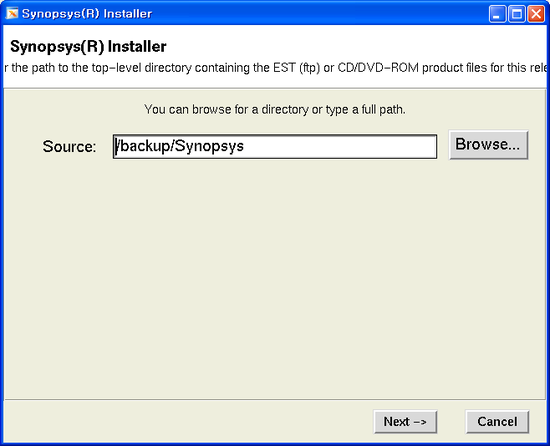 [server tool setup] synopsys 3 : 네이버 블로그