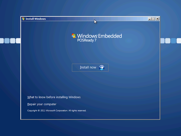 Windows Embedded POSReady 7 설치 : 네이버 블로그