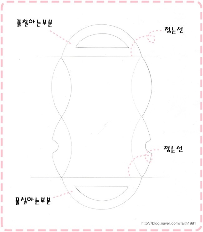 선물포장상자 만들기가방모양 선물포장박스 만들기선물포장상자도안핸드메이드수제포장 네이버 블로그