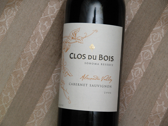 Clos du Bois, Cabernet Sauvignon 2006 [끌로 뒤 부아, 카베르네 소비뇽 2006] : 네이버 블로그