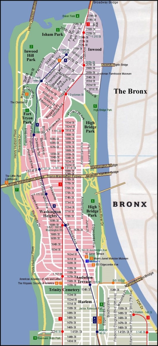 맨하탄지도, 뉴욕, 맨하탄 알아보기 (New York/ Manhattan) : 네이버 블로그