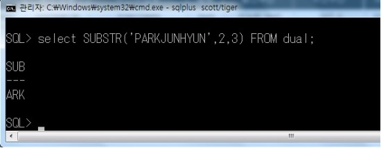 오라클 substr 함수 : 네이버 블로그