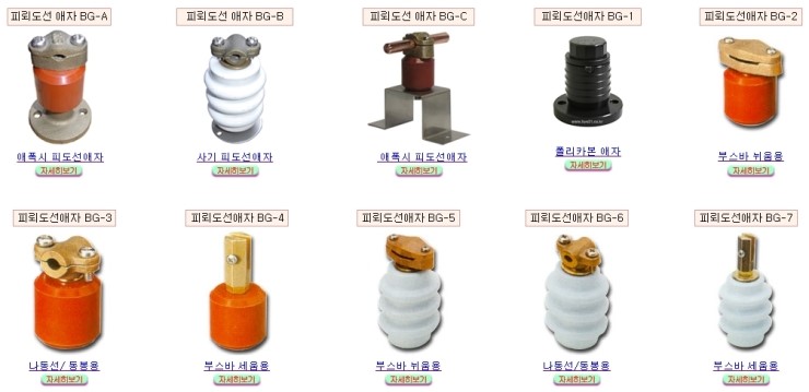 피도선애자접지애자피뢰도선애자 가격 네이버 블로그