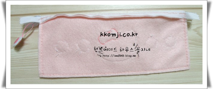 펠트공예과정샷 키티필통만들기펠트필통만들기 네이버 블로그