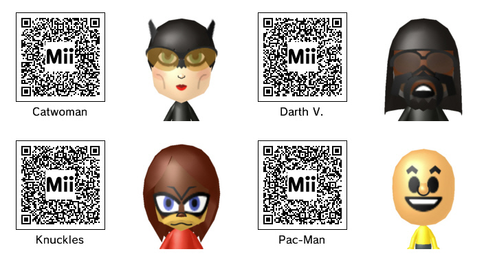닌텐도 3DS용 Mii QR CODE 모음 : 네이버 블로그