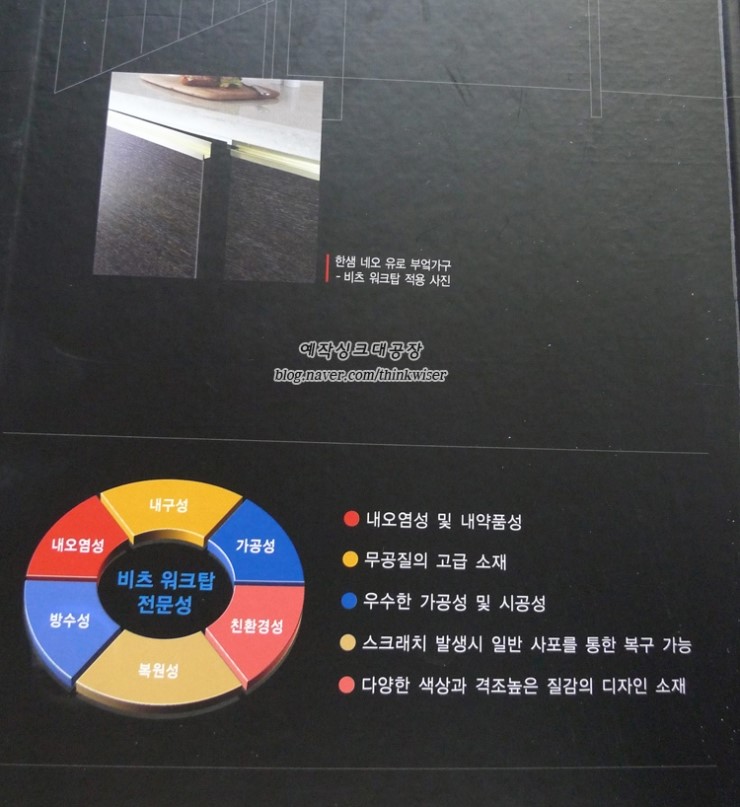 한샘 인조대리석 소개 - VIITZ worktop(HANSSEM EFFEX) : 네이버 블로그