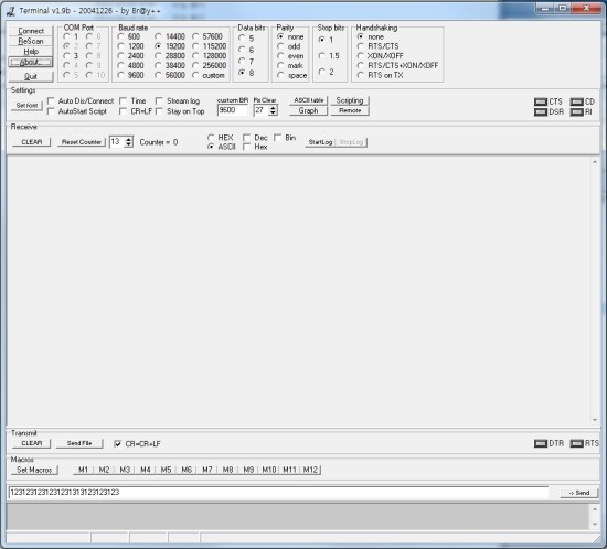 컴퓨터 터미널프로그램 (RS232 프로그램)_1 : 네이버 블로그