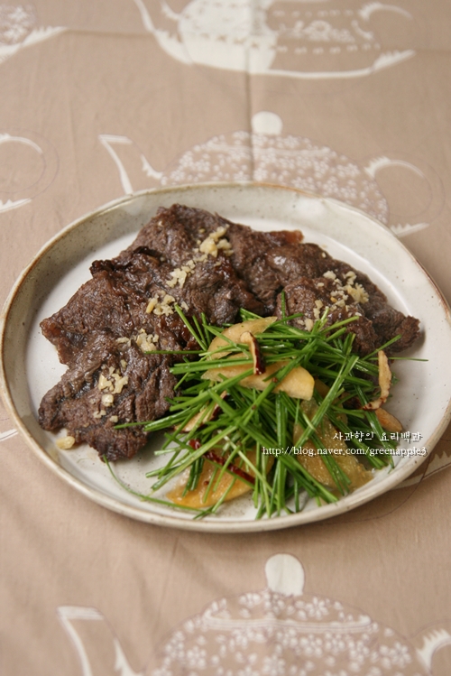 [너비아니구이] 백설사리원불고기양념으로 외국인도 좋아하는 궁중요리, 너비아니 구이 만들기 : 네이버 블로그