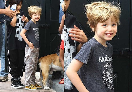 졸리 피트의 샤일로 누벨졸리피트와 쌍둥이 녹스,비비엔 : 네이버 블로그