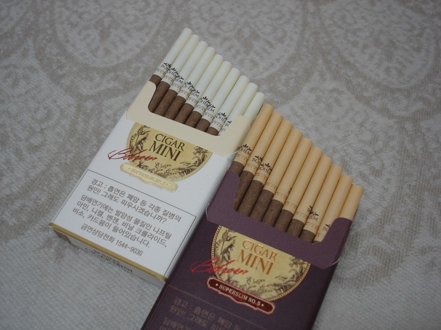 담배추천 보헴시가 미니 / [KT&G] BOHEM CIGAR MINI 1mg / BOHEM CIGAR MINI 5mg : 네이버 블로그