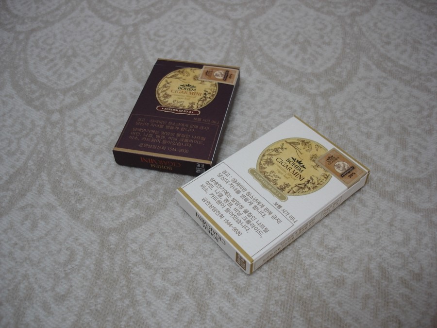 담배추천 보헴시가 미니 / [KT&G] BOHEM CIGAR MINI 1mg / BOHEM CIGAR MINI 5mg : 네이버 블로그