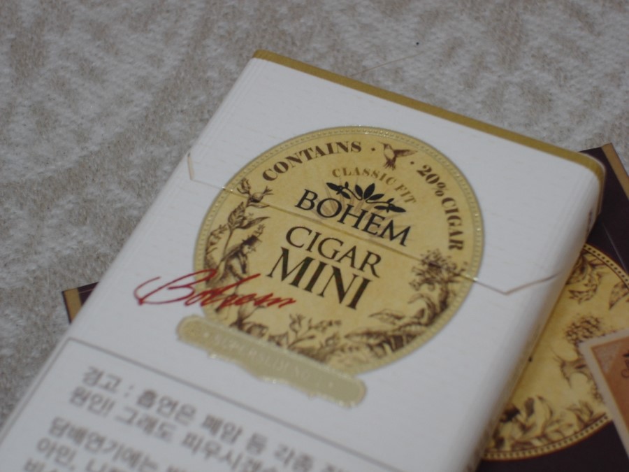 담배추천 보헴시가 미니 / [KT&G] BOHEM CIGAR MINI 1mg / BOHEM CIGAR MINI 5mg : 네이버 블로그