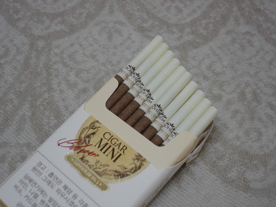 담배추천 보헴시가 미니 / [KT&G] BOHEM CIGAR MINI 1mg / BOHEM CIGAR MINI 5mg : 네이버 블로그