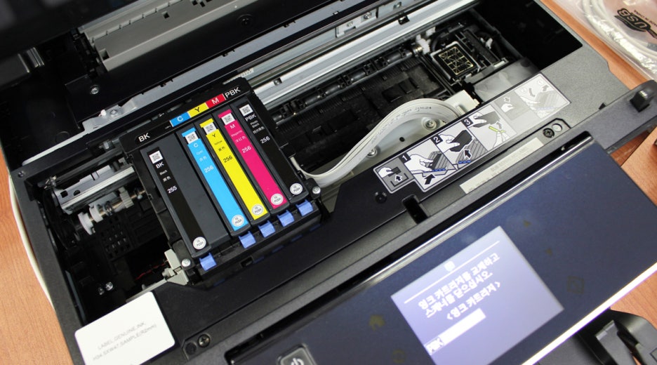 [꿀TIP] 엡손 잉크 교체 방법 : 엡손 프린터 XP-801 카트리지 교체 방법 배우기! : 네이버 블로그