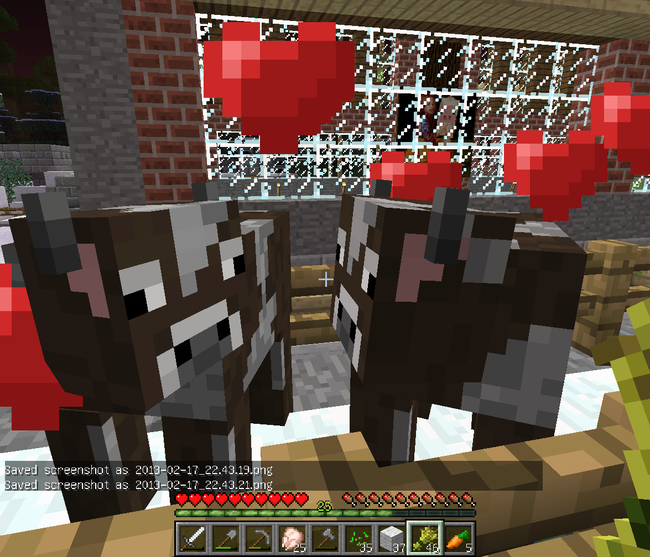 마인크래프트 동물 길들이기 - 닭 돼지 소 : 네이버 블로그