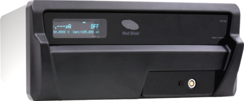 열전도율측정기 (열전도도, 열확산도, 비열) HotDisk 사의 TPS-500 (Transient Plane source ...