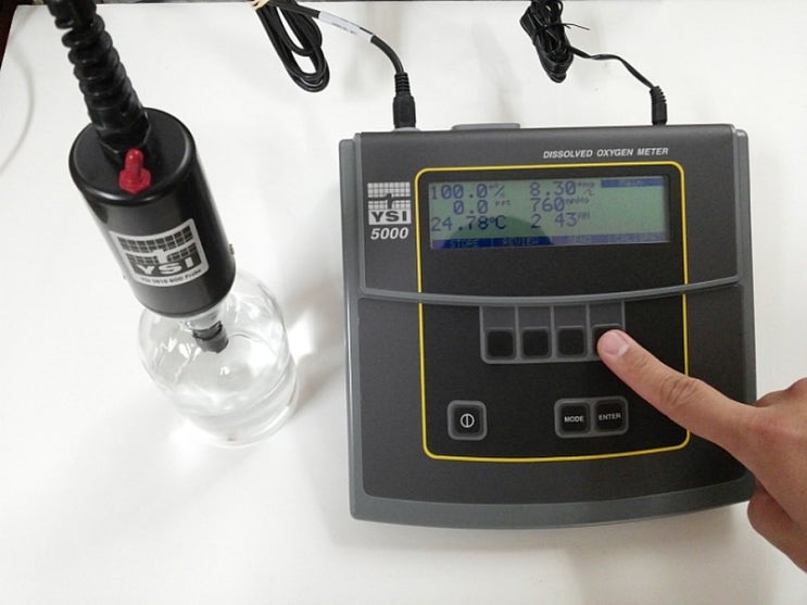 용존산소측정(YSI-5000)에 대해 설명해드리겠습니다. : 네이버 블로그