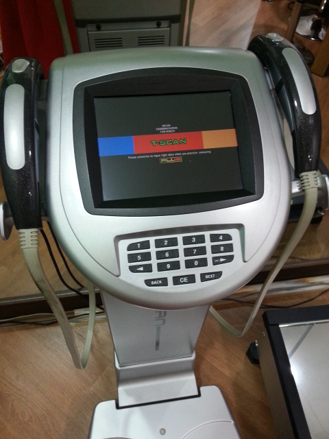 중고의료기 T Scan Plus 체성분분석기 네이버 블로그
