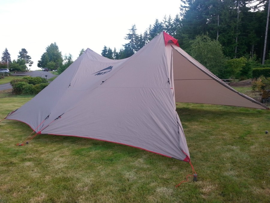 [엠에스알] MSR Pavilion tarp tent 12-16 p.shelter,moss dana design,parawing ...